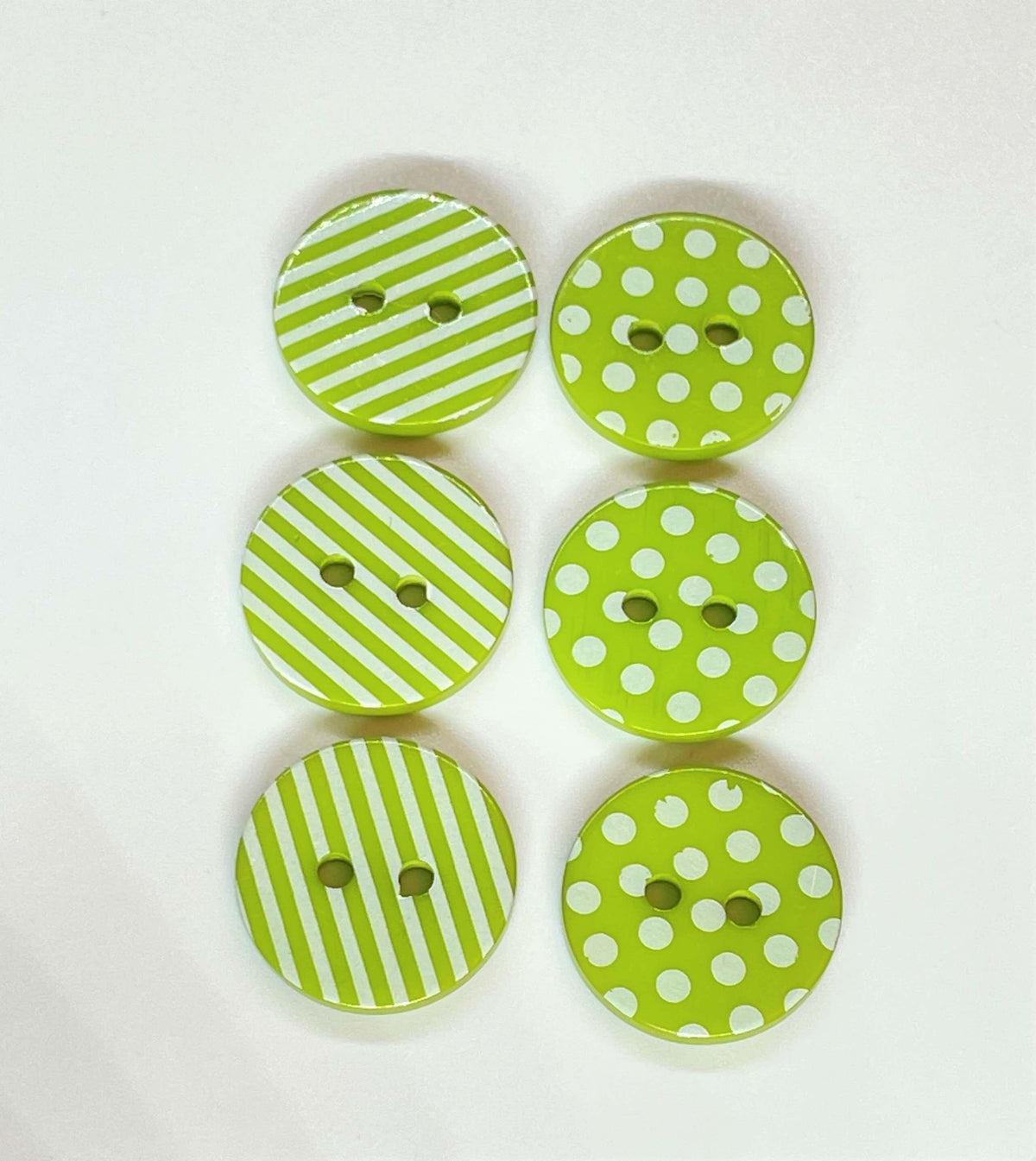 22- Botones Líneas y Puntos en Verde — Materiaprima